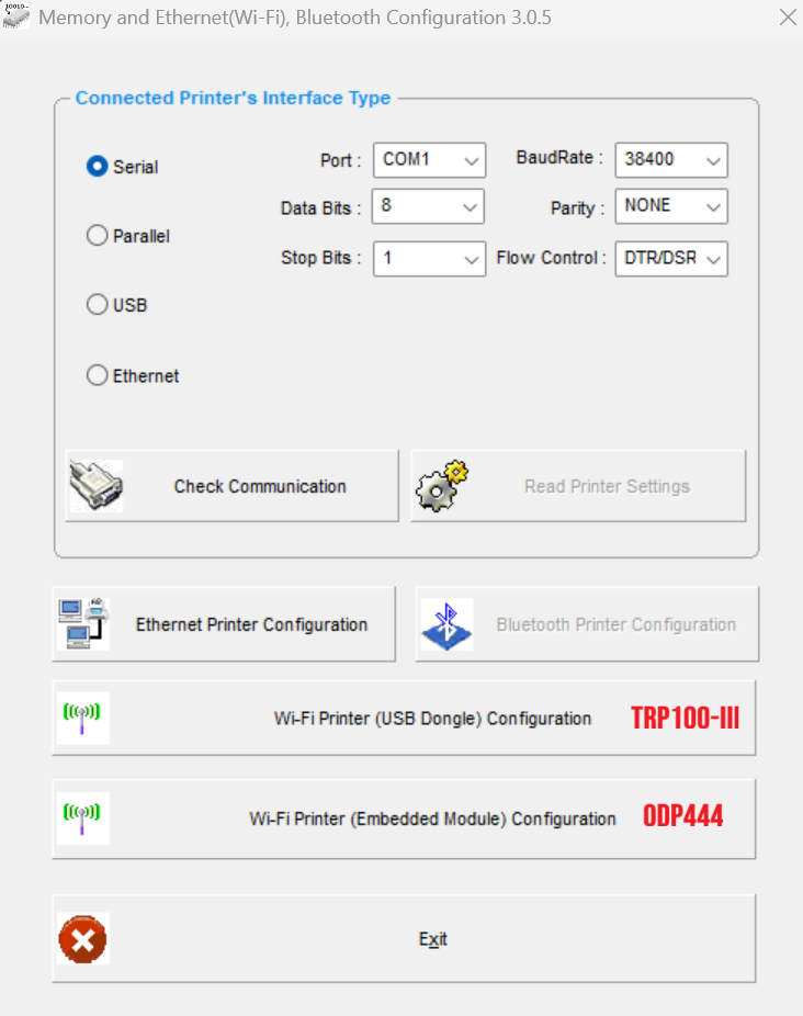 ODP444 / TRP100-III Wi-Fi Configuration – Advantech Aures Help Center